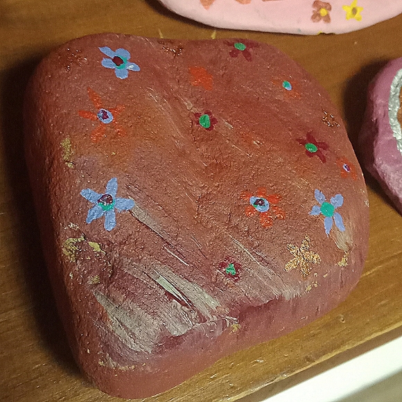 Handmade | Other | 3 Pack Bundle Of Handmade Handpainted Rock Art Stone ...